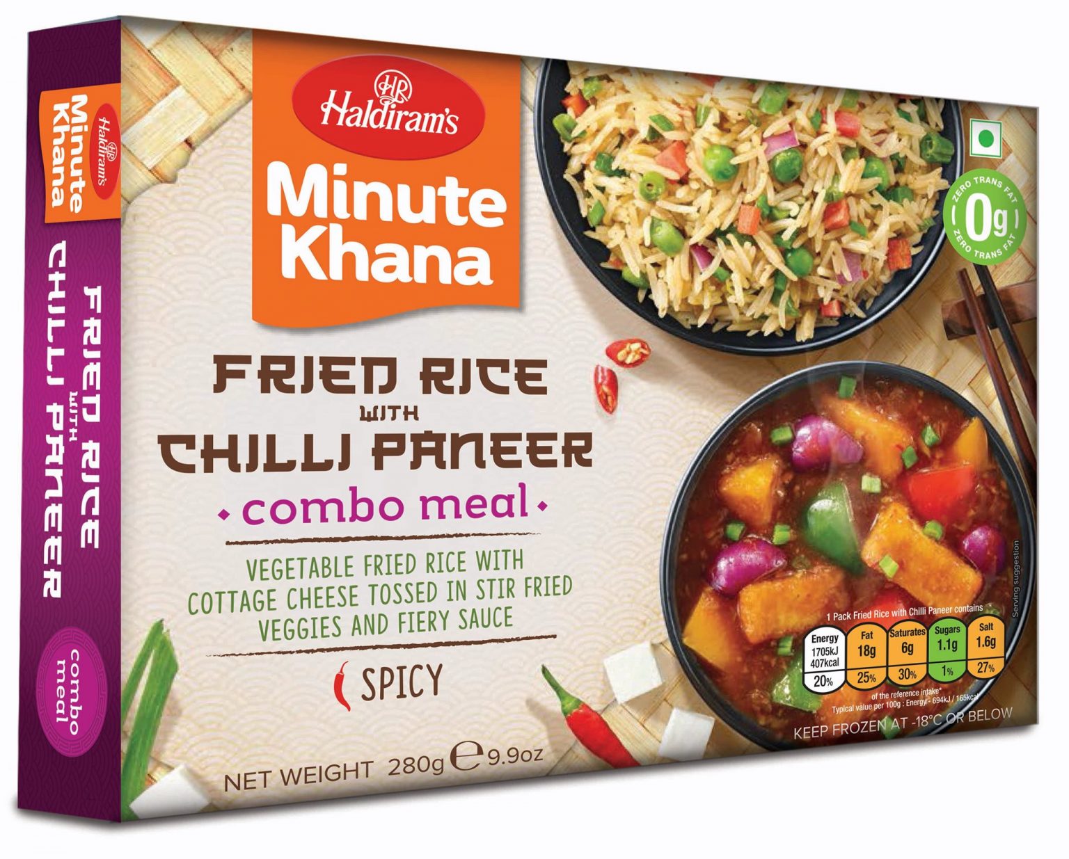 CHILLI PANEER & FRIED RICE – Haldiram Foods